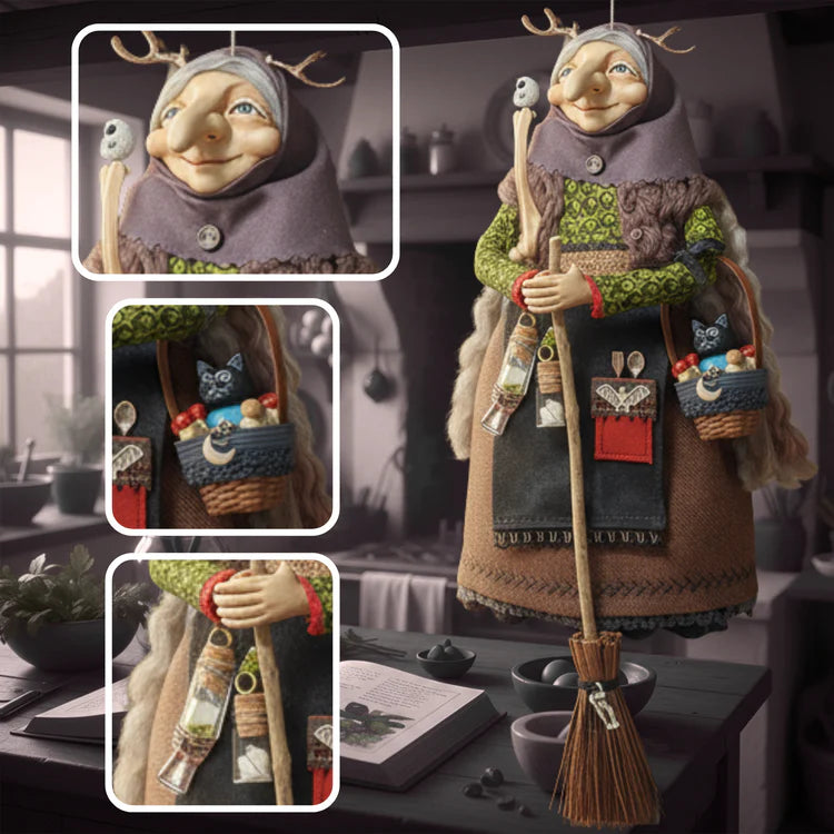🧙‍♀️The Witch and Her Cat – 3D Figurine 🐈‍⬛ – Natravor Official